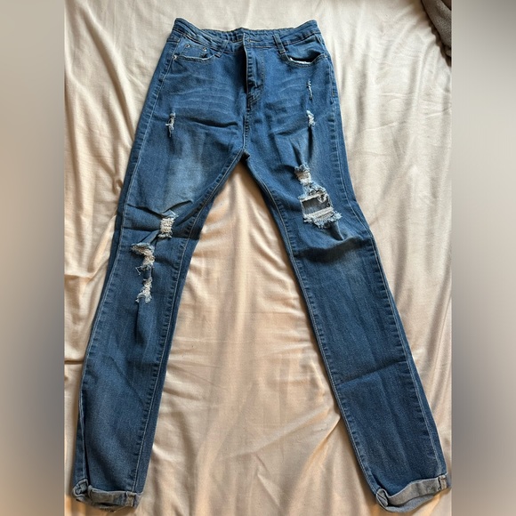 SHEIN | Jeans | Shien Dark Washes Skinny Jeans | Poshmark